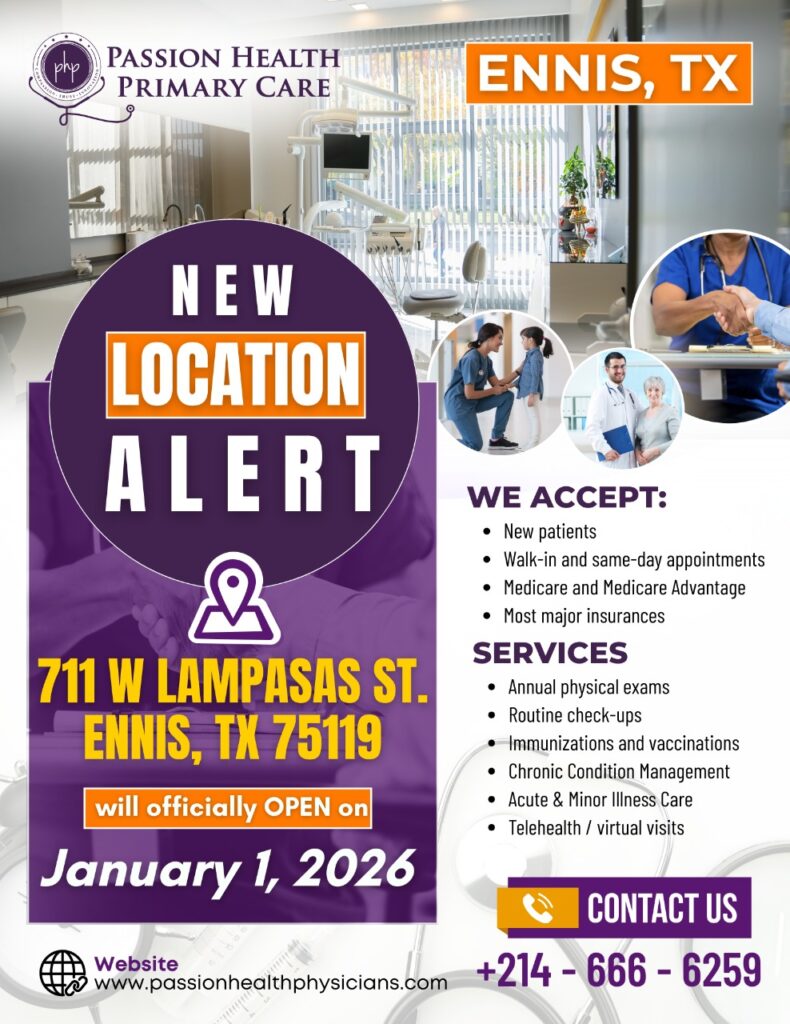 Free Health Screening - Passion Health Primary Care